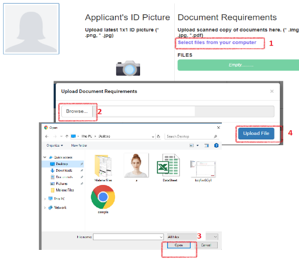 How to Apply using the Online Application Module - WVSU