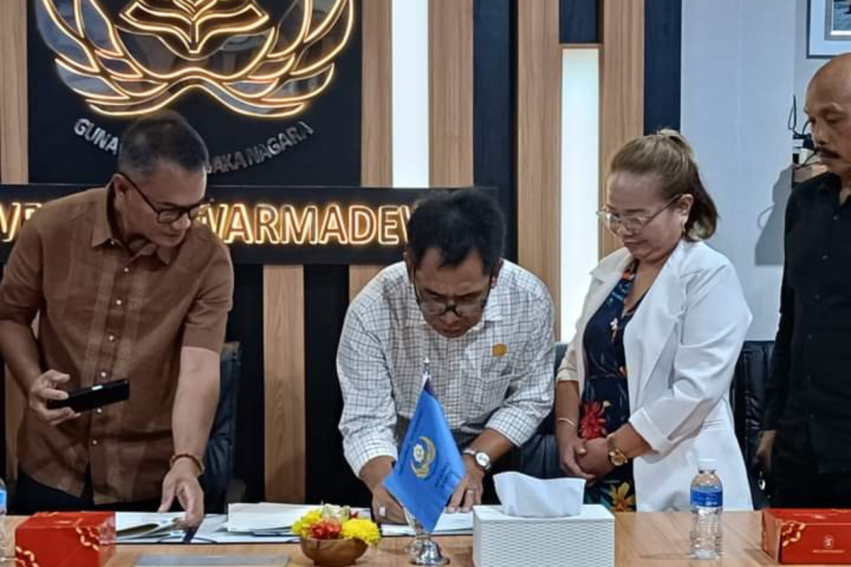 WVSU signs MOU with Warmadewa University - WVSU